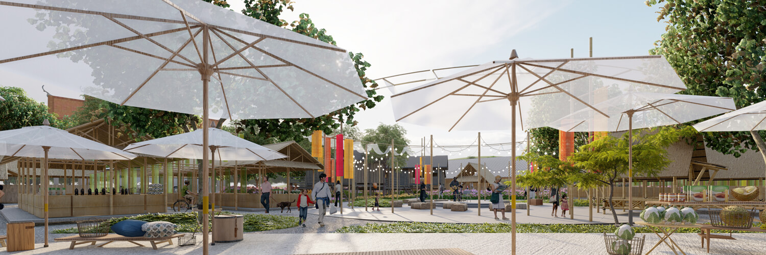 Local Community Learning Center and Tha Chang Temple